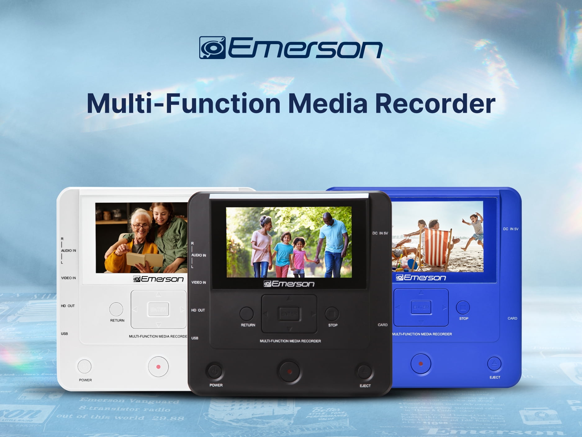 Emerson Digital Multi Function Media Recorder - Walmart.com