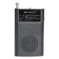 Emerson ER-7000 Portable AM/FM Pocket Radio, Battery Powered, Small ...