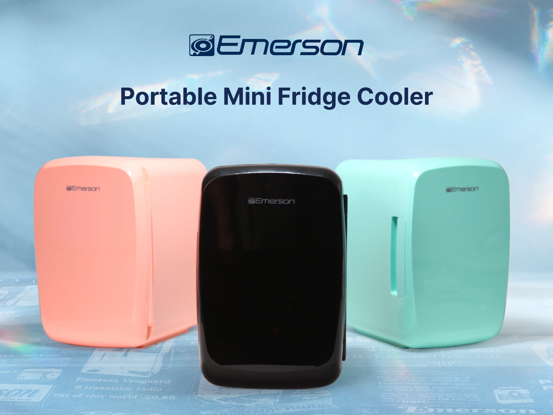 Emerson Mini Fridge (6 cans) - Shop coolers for ecommerce - Walmart ...