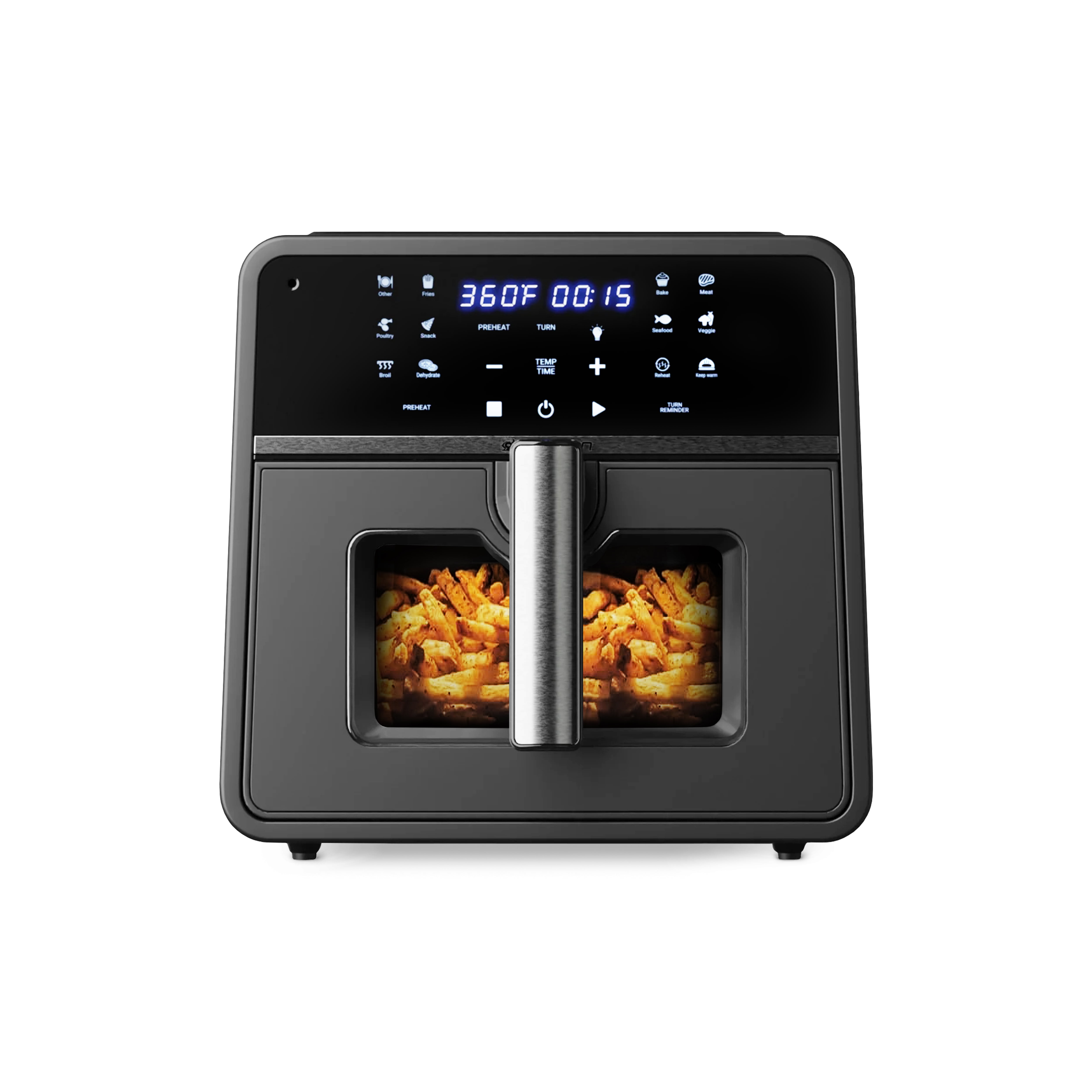 Emerson SmartVoice 10QT 6-in-1 Air Fryer – Offline Voice Control, Max ...
