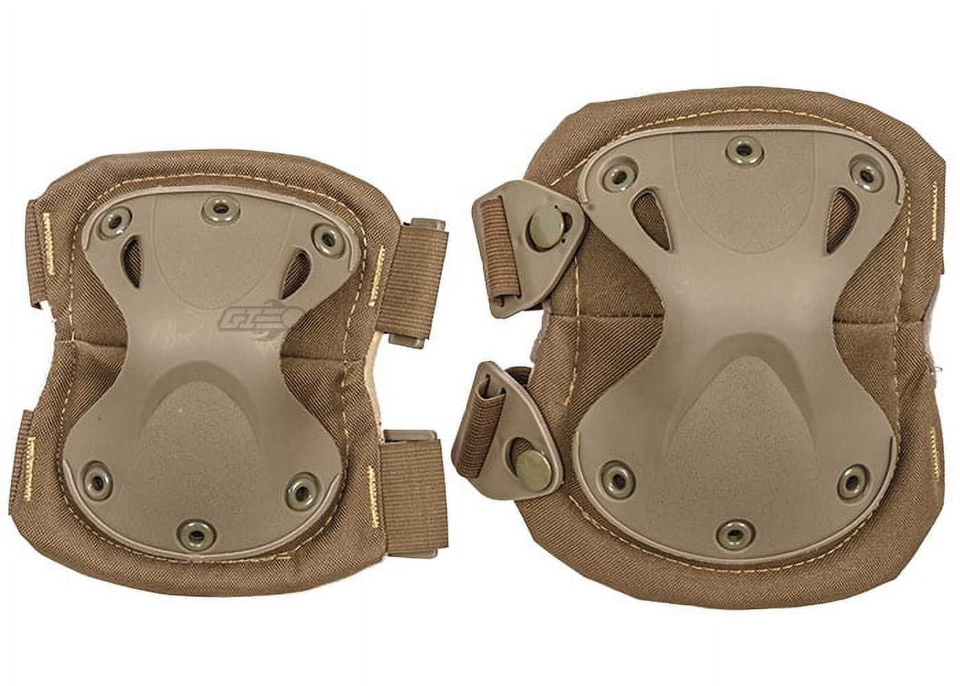 Emerson Tactical Quick Release Elbow & Knee Pad Set ( Tan ) - Walmart.com