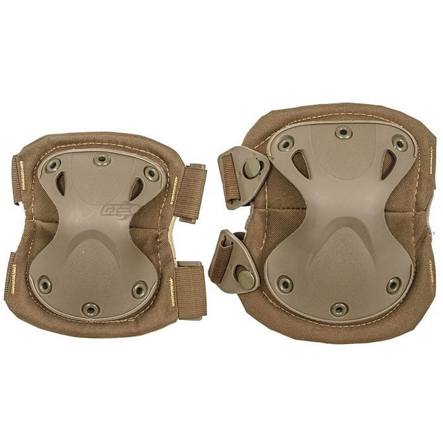 Emerson Tactical Quick Release Elbow & Knee Pad Set ( Tan ) - Walmart.com