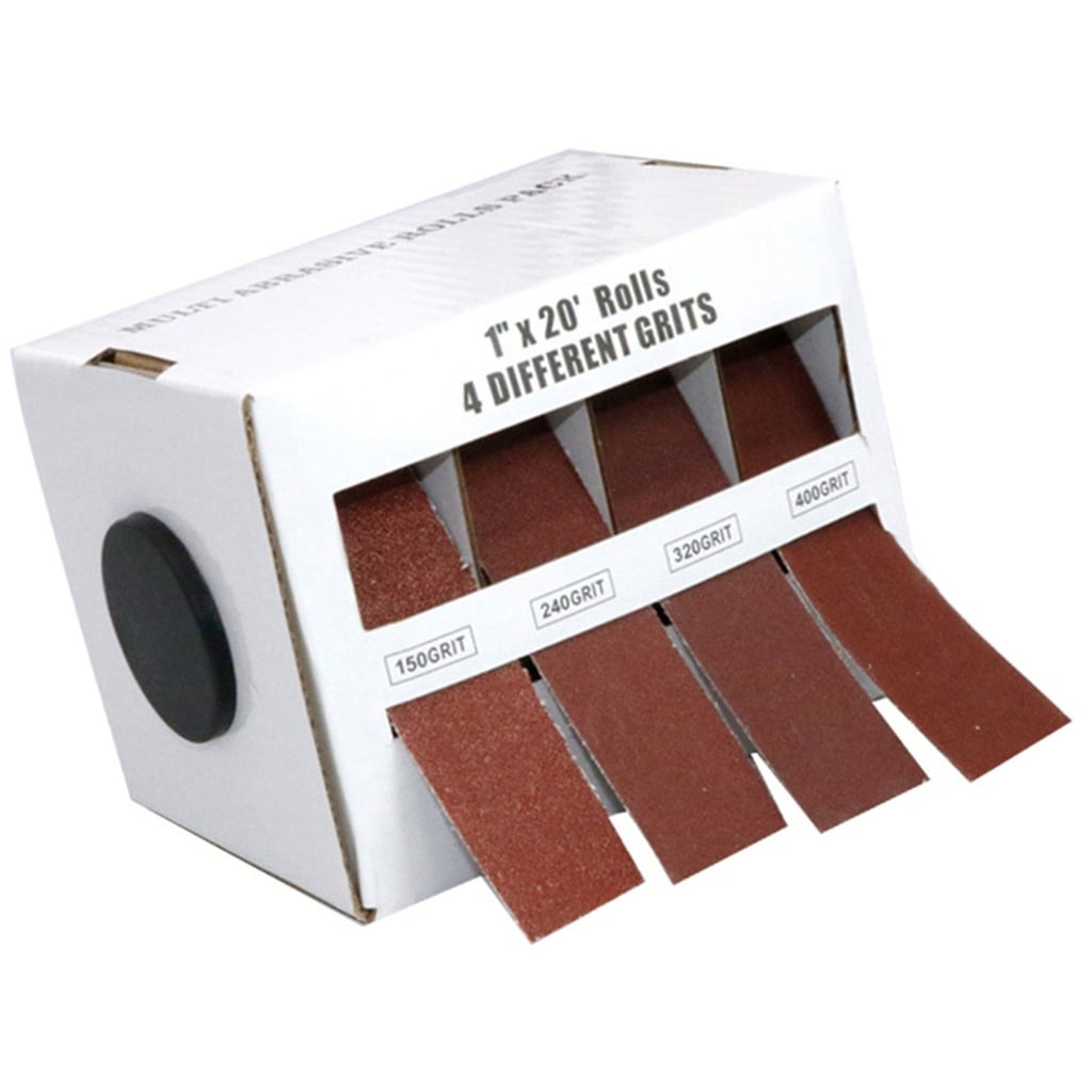 Emery Cloth Roll 5 Grits Abrasive Sandpaper Rolls 150 240 320 400 Grit ...