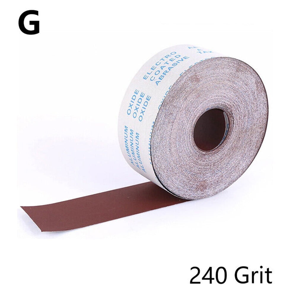 Emery Cloth Roll, 60 80 120 150 180 240 320 360 400 600 Grit Abrasive ...