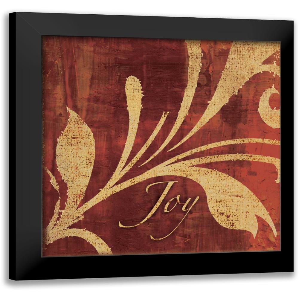 Emery, Kristin 15x15 Black Modern Framed Museum Art Print Titled - Red ...