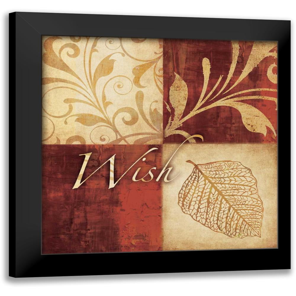 Emery, Kristin 20x20 Black Modern Framed Museum Art Print Titled - Red ...