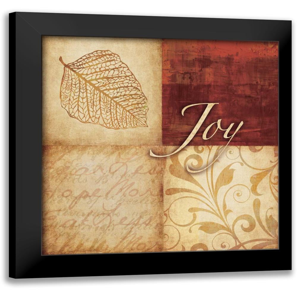 Emery, Kristin 20x20 Black Modern Framed Museum Art Print Titled - Red ...