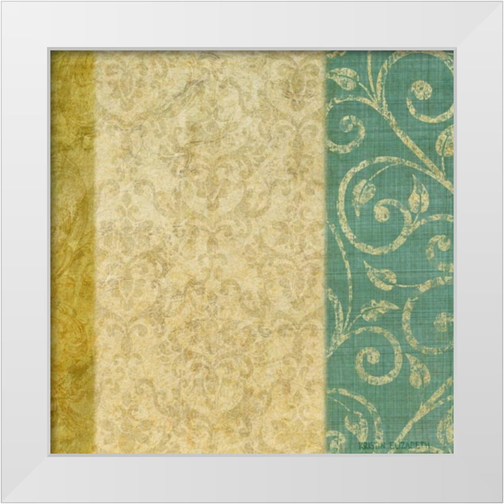 Emery, Kristin 26x26 White Modern Wood Framed Museum Art Print Titled ...