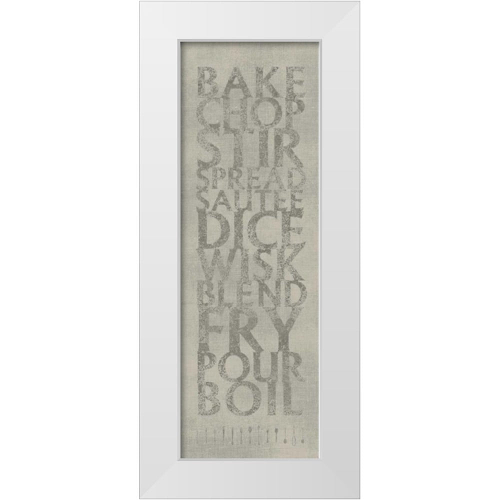Emery, Kristin 9x18 White Modern Wood Framed Museum Art Print Titled ...