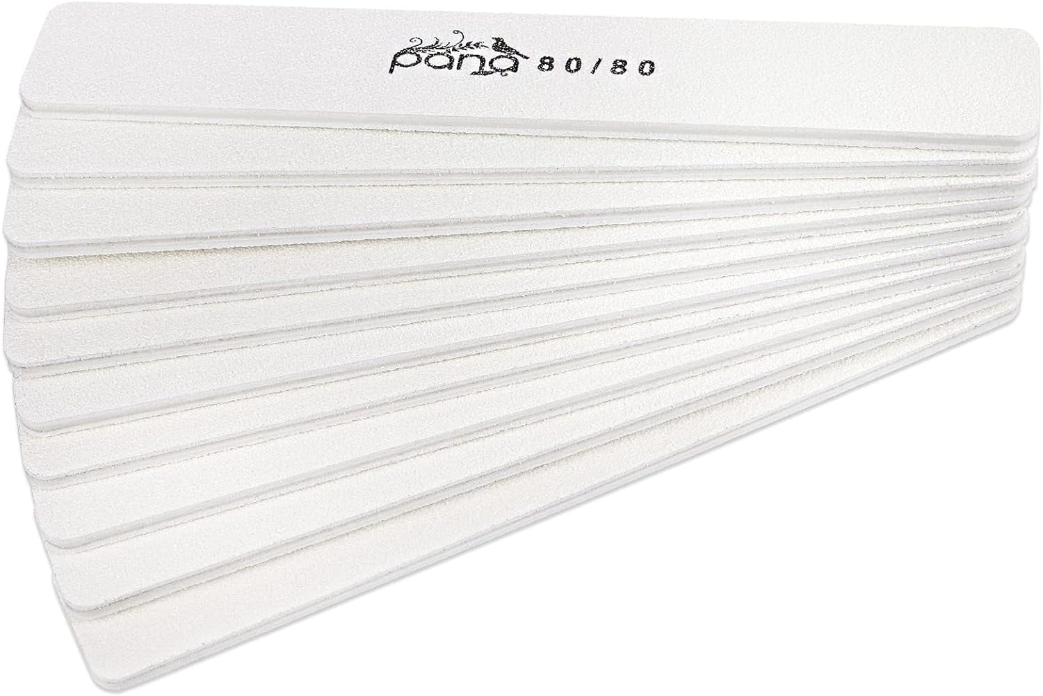 Emery Nail File for Manicure, Pedicure, Natural, and Nails - White ...