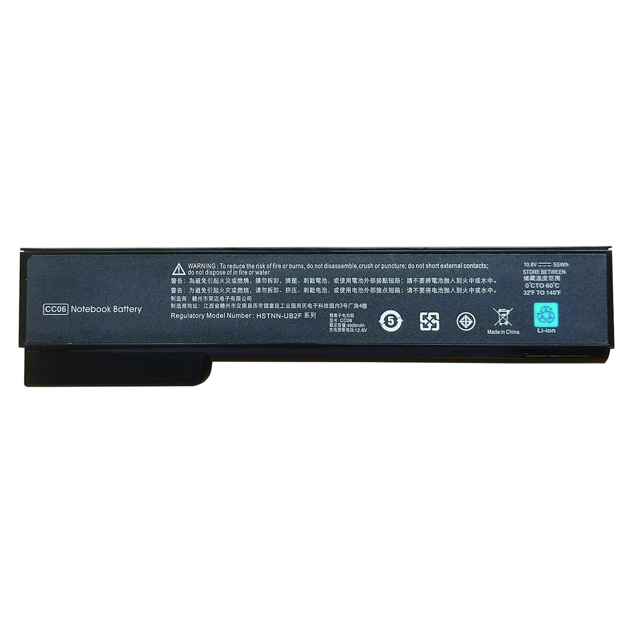 Emery TECH CC06 CC06XL Battery for HP EliteBook 8460P 8460W 8470P 8470W ...