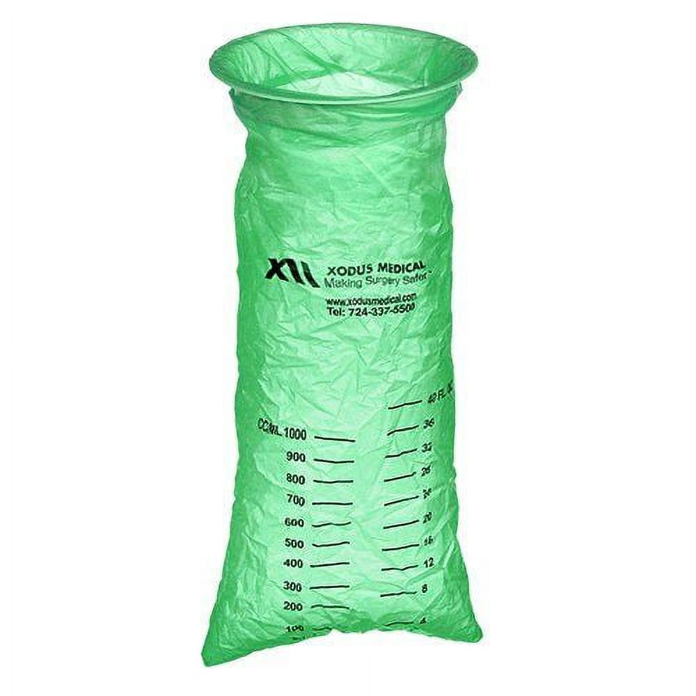 Emesis Bag 40 oz. Green (CS/144) - Walmart.com