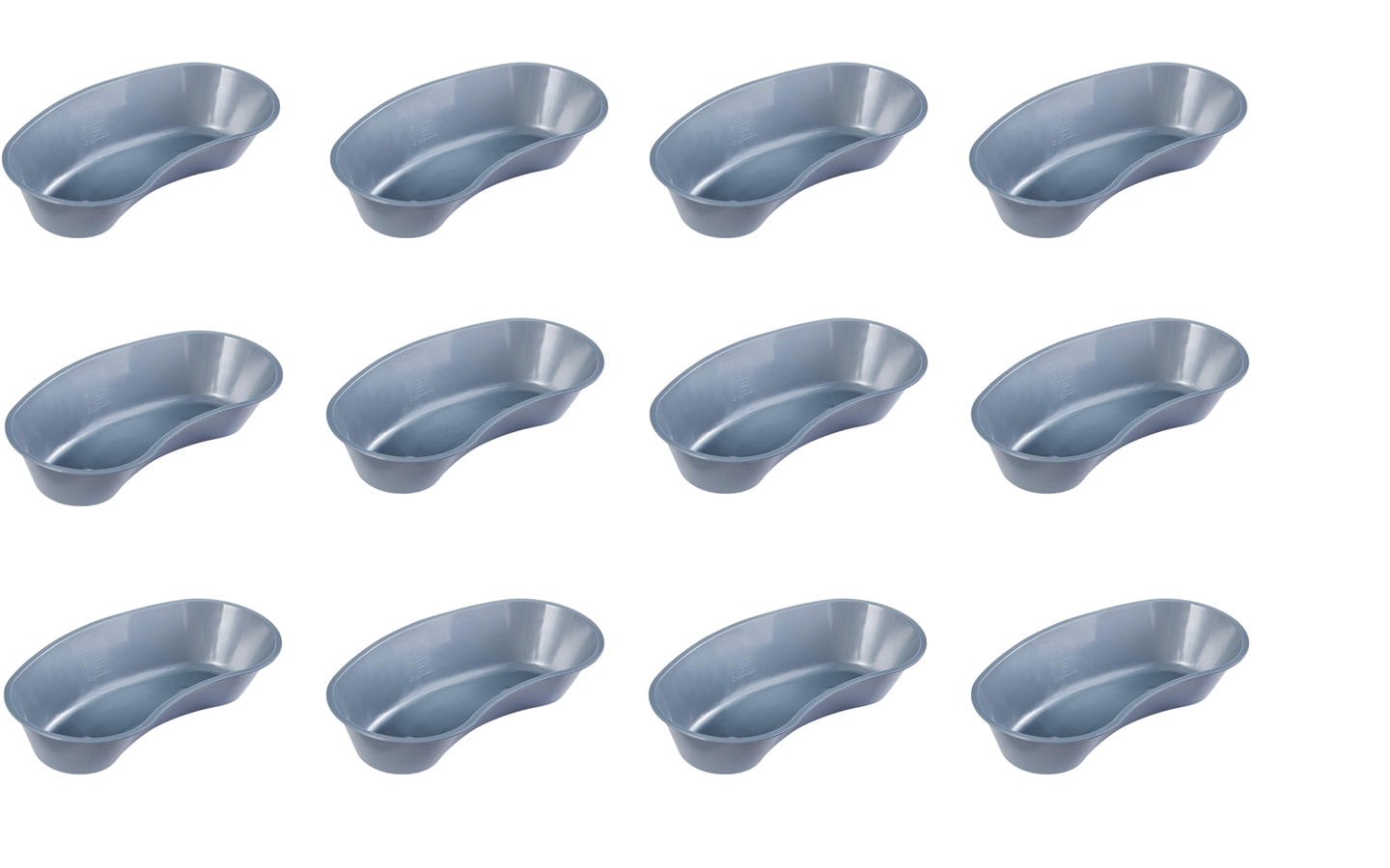 Emesis Basin Graphite 16 oz. Plastic Single Patient Use 12 Count ...