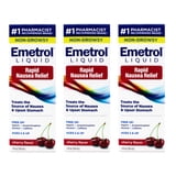 Emetrol Nausea and Upset Stomach Relief Liquid Medication, Cherry ...