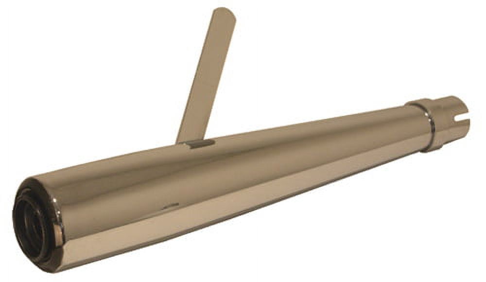 Emgo 80-84052 Chrome Universal Muffler - Walmart.com