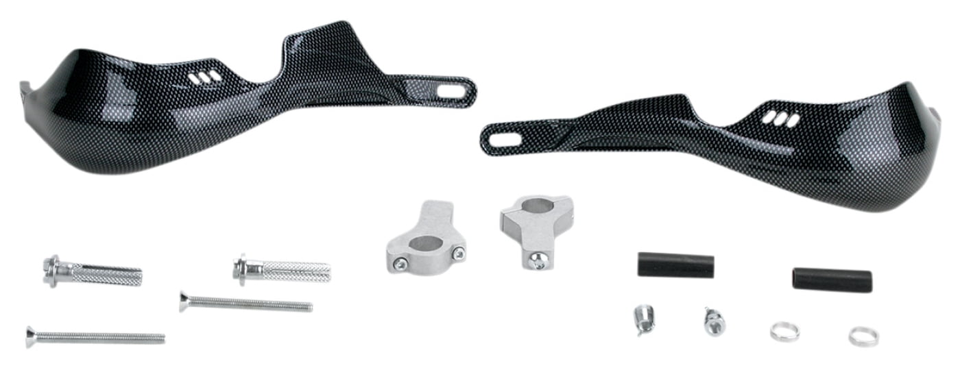 Emgo Pro-Guard Reinforced Carbon Fiber Finish Offroad Handguards (79 ...