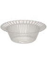 Emi Yoshi - Yoshi Clear Plastic Scalloped 12oz. Bowls 18 Count ...