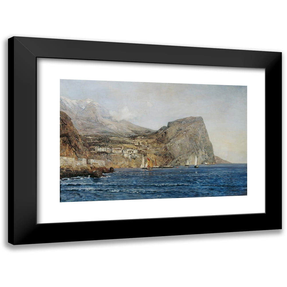 Emil Jakob Schindler 14x11 Black Modern Framed Museum Art Print Titled ...