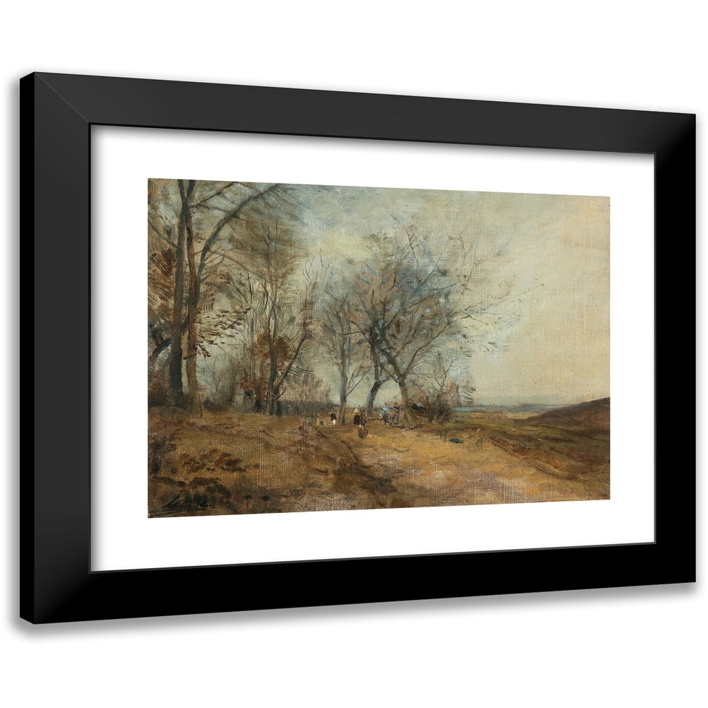 Emil Jakob Schindler 14x11 Black Modern Framed Museum Art Print Titled ...