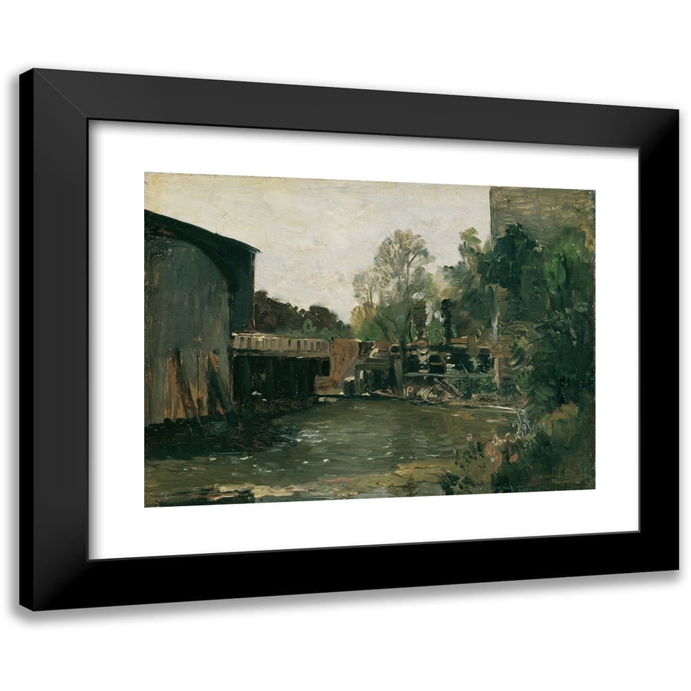 Emil Jakob Schindler 18x14 Black Modern Framed Museum Art Print Titled ...