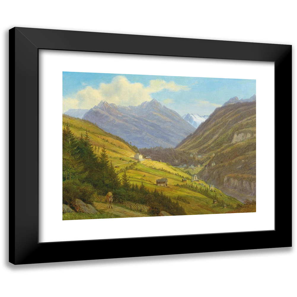 Emil Ludwig Löhr 14x12 Black Modern Framed Museum Art Print Titled ...