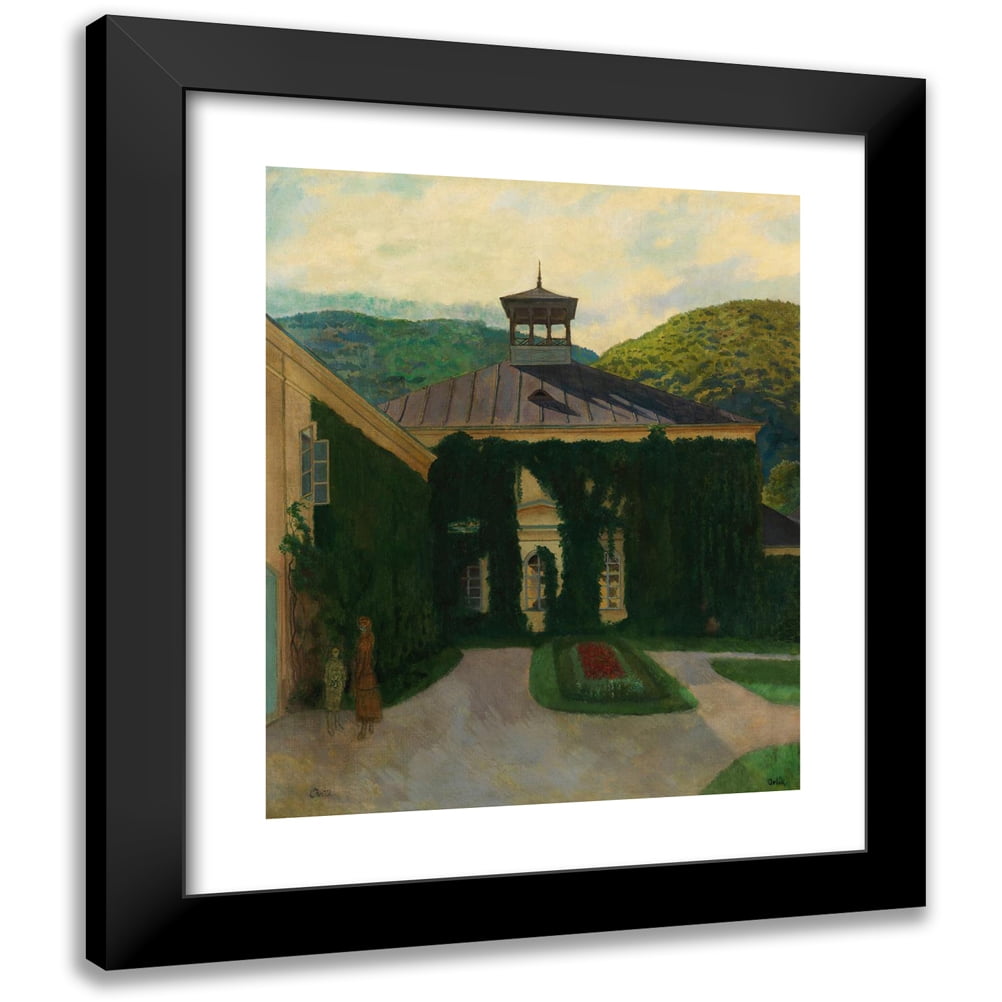 Emil Orlik 20x24 Black Modern Framed Museum Art Print Titled - Castle ...
