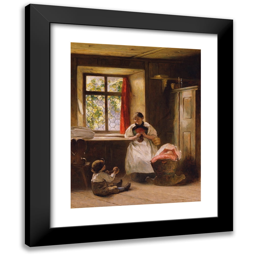 Emil Strecker 12x14 Black Modern Framed Museum Art Print Titled - The ...