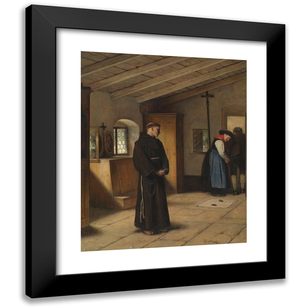 Emil Strecker 12x14 Black Modern Framed Museum Art Print Titled - The ...