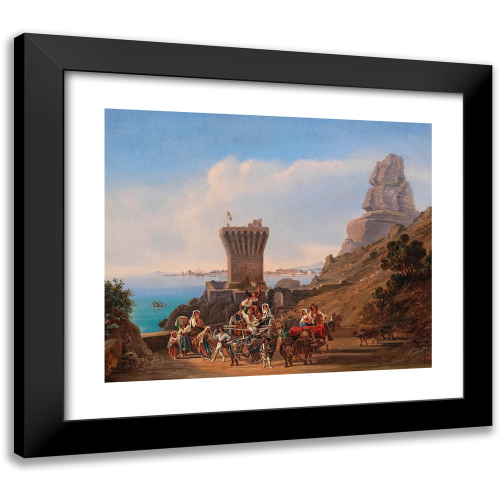 Emil Theodor Richter 17x15 Black Modern Framed Museum Art Print Titled ...