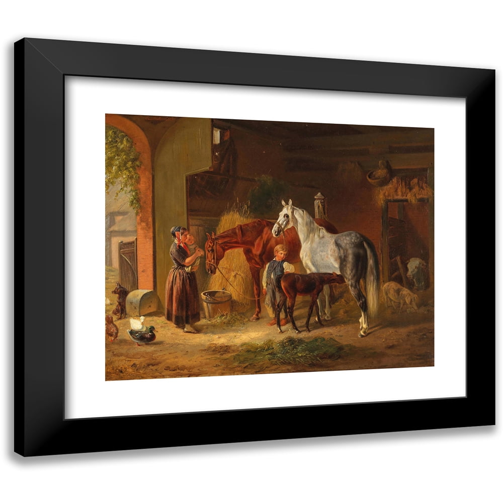 Emil Volkers 18x15 Black Modern Framed Museum Art Print Titled - Visit ...