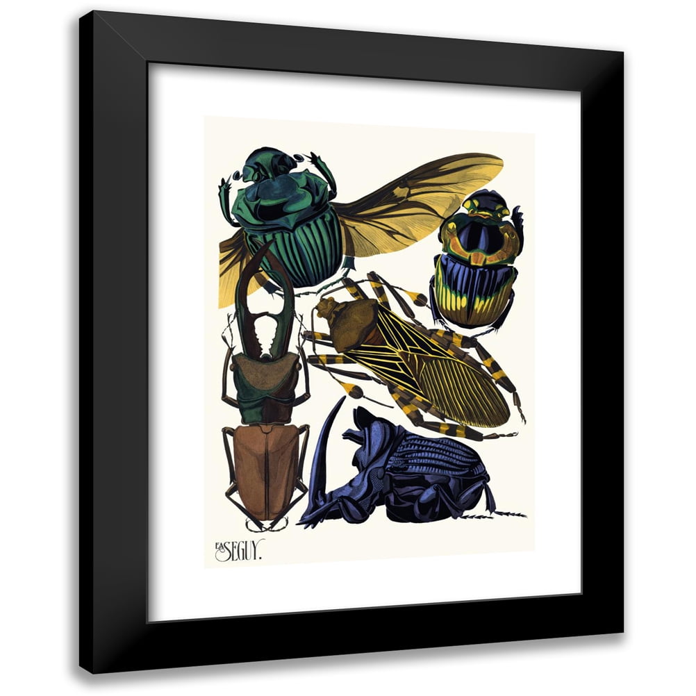 Emile-Allain Séguy 11x14 Black Modern Framed Museum Art Print Titled ...