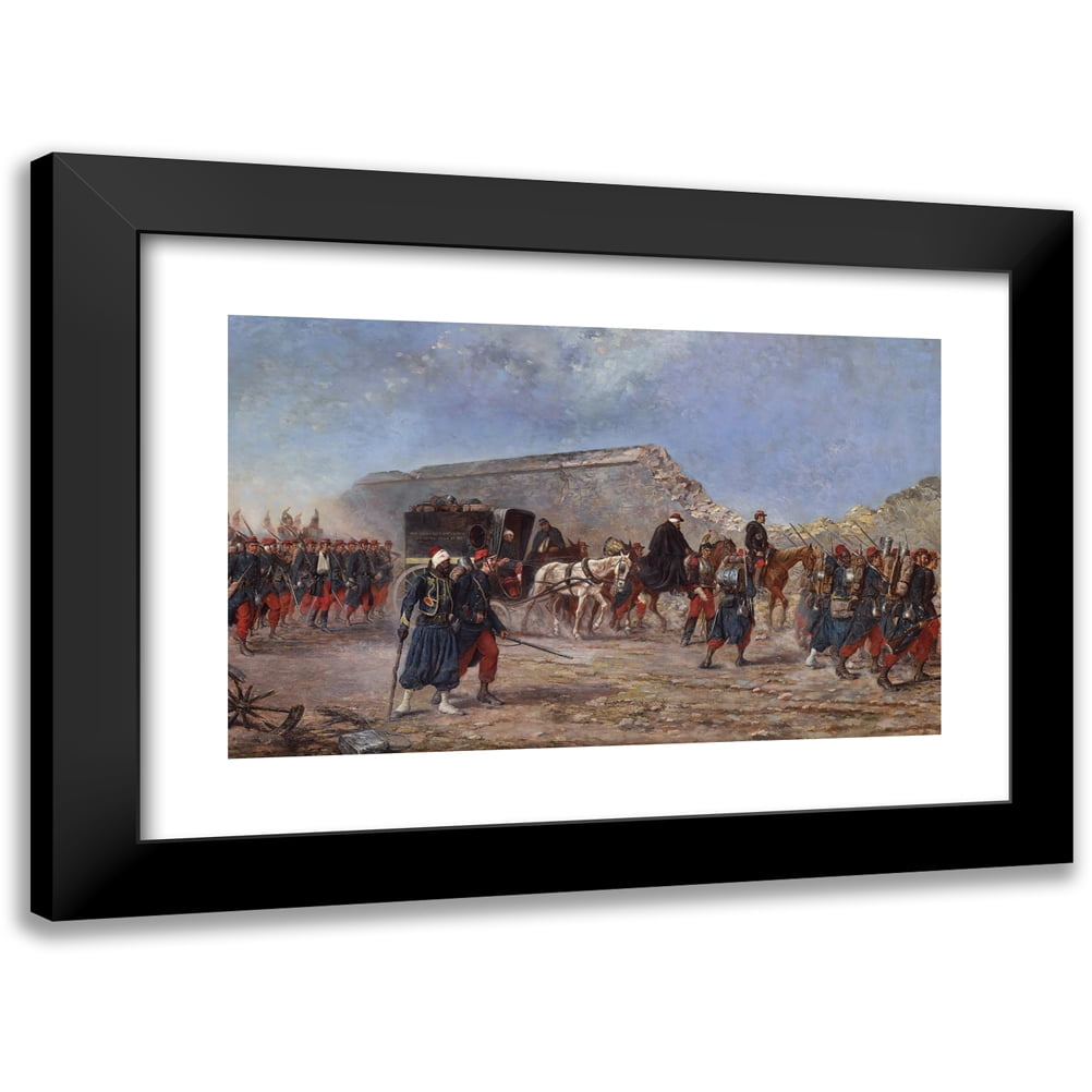 Emile Brisset 24x16 Black Modern Framed Museum Art Print Titled - The ...