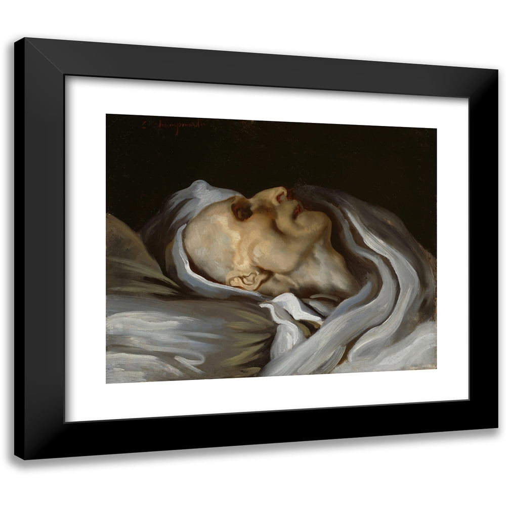 Emile Champmartin 18x15 Black Modern Framed Museum Art Print Titled ...