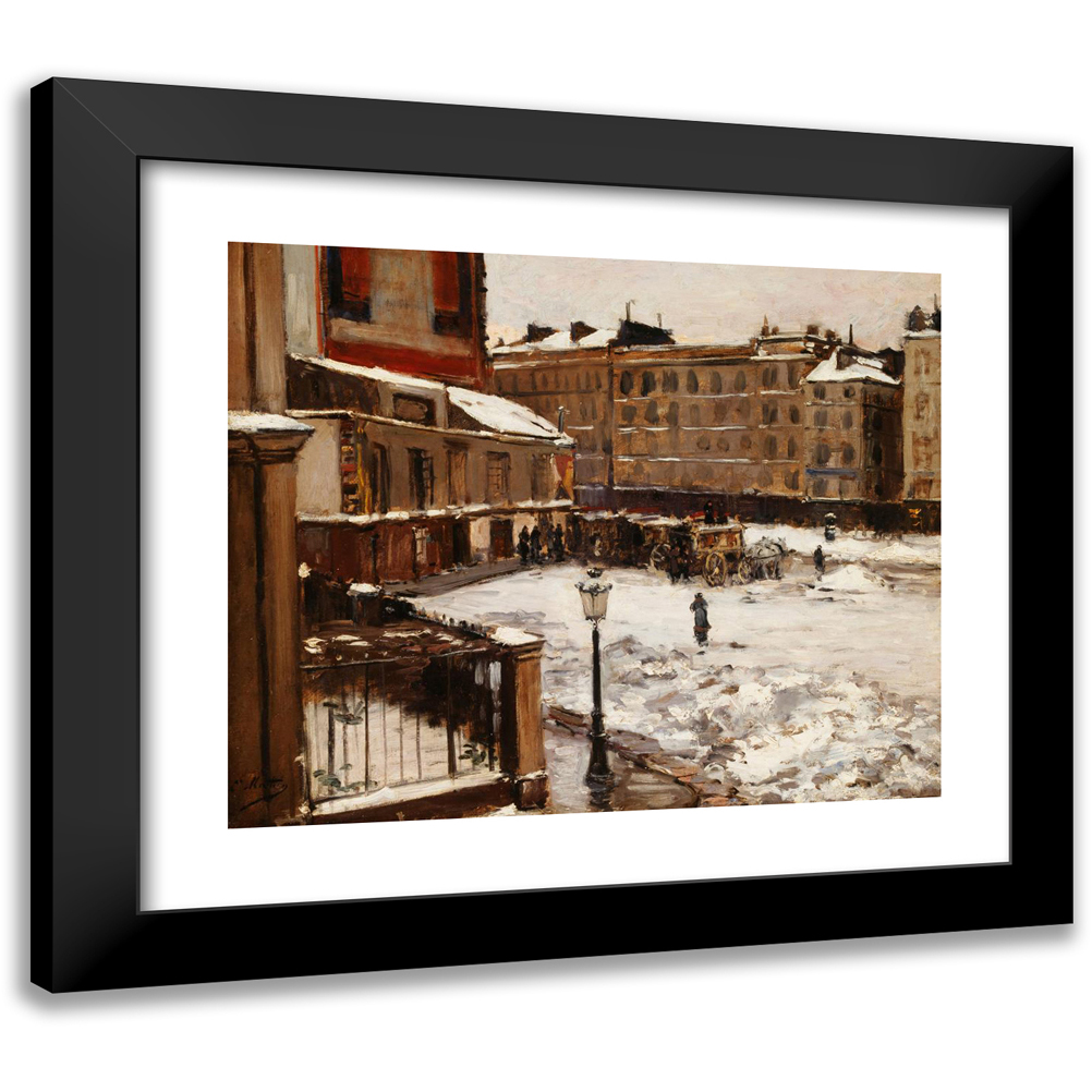 Emile Louis Mathon 17x15 Black Modern Framed Museum Art Print Titled ...