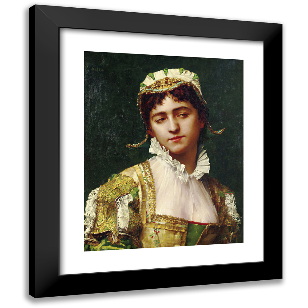 Emile Villa 12x14 Black Modern Framed Museum Art Print Titled - A ...