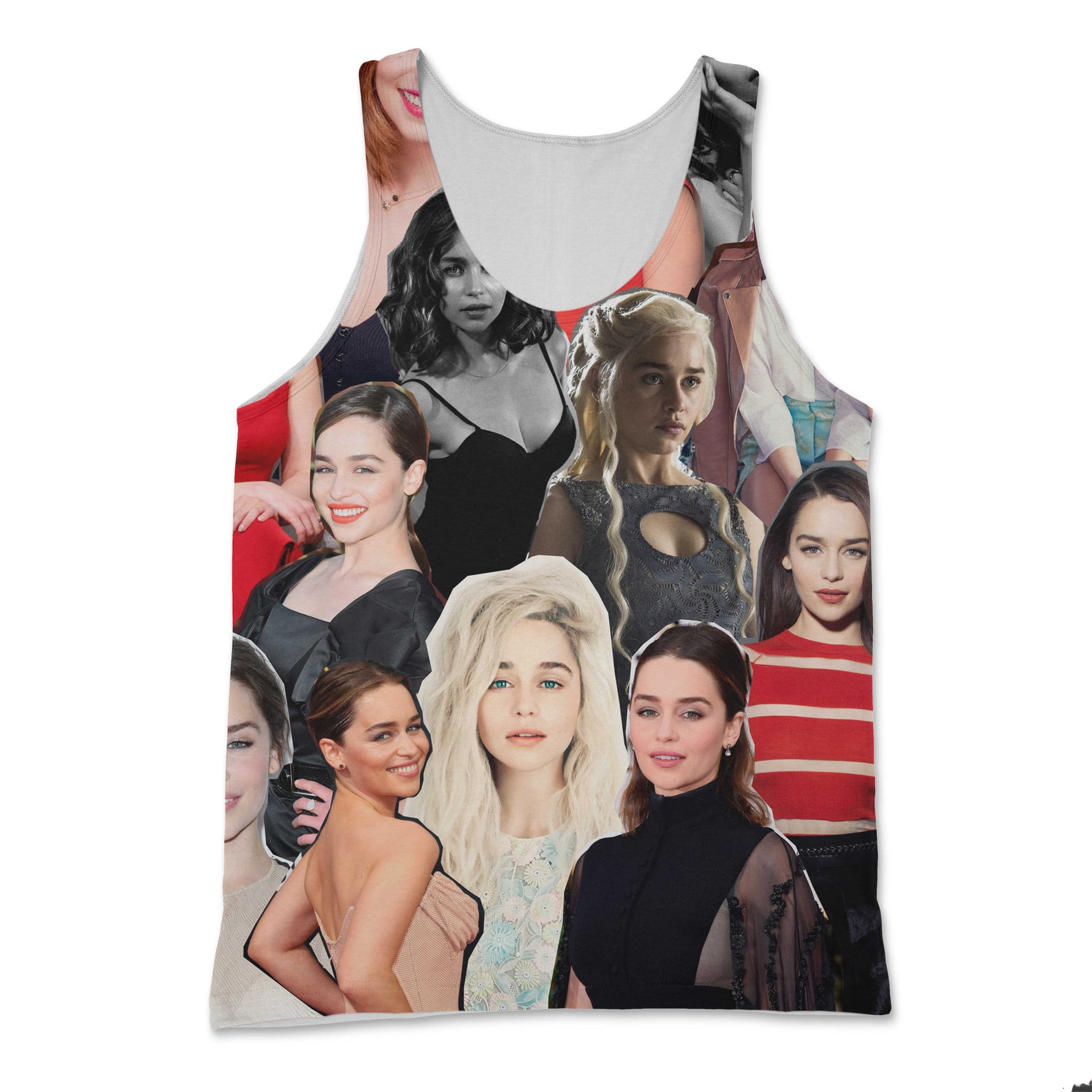 Emilia Clarke Photo Collage Tank Top - Walmart.com