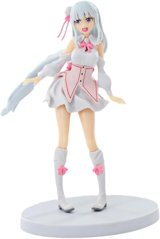Emilia Figure Standing Happy Emilia Action Figures 17cm/6.7inch PVC ...