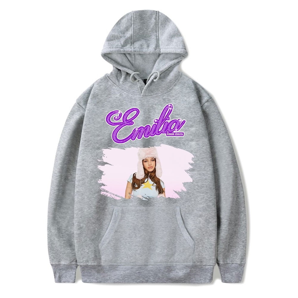 Emilia Mernes Merch Hoodie Fashion Men's and Women's Hooded Casual ...