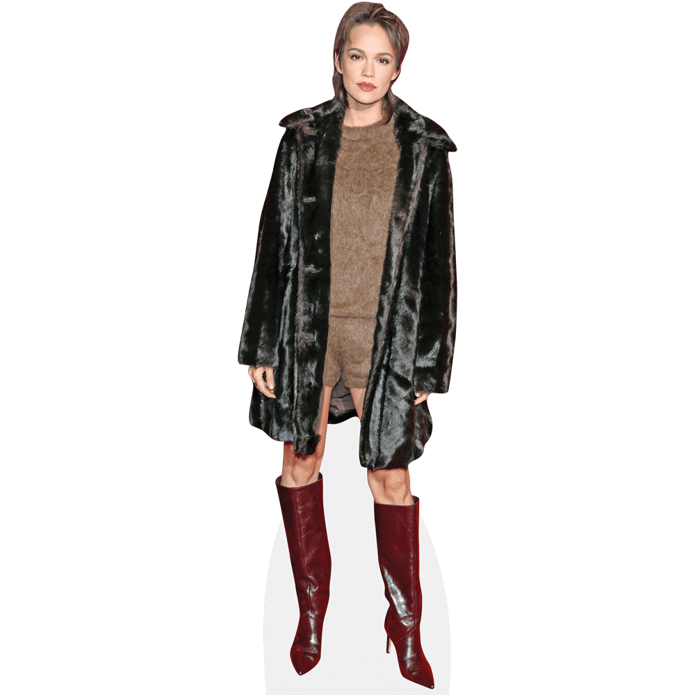Emilia Schuele (Fur) Life Size Cutout. Standee. - Walmart.com