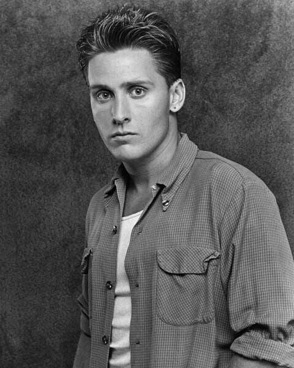 Emilio Estevez 1985 That Was Then This is Now studio portrait 24x36 ...