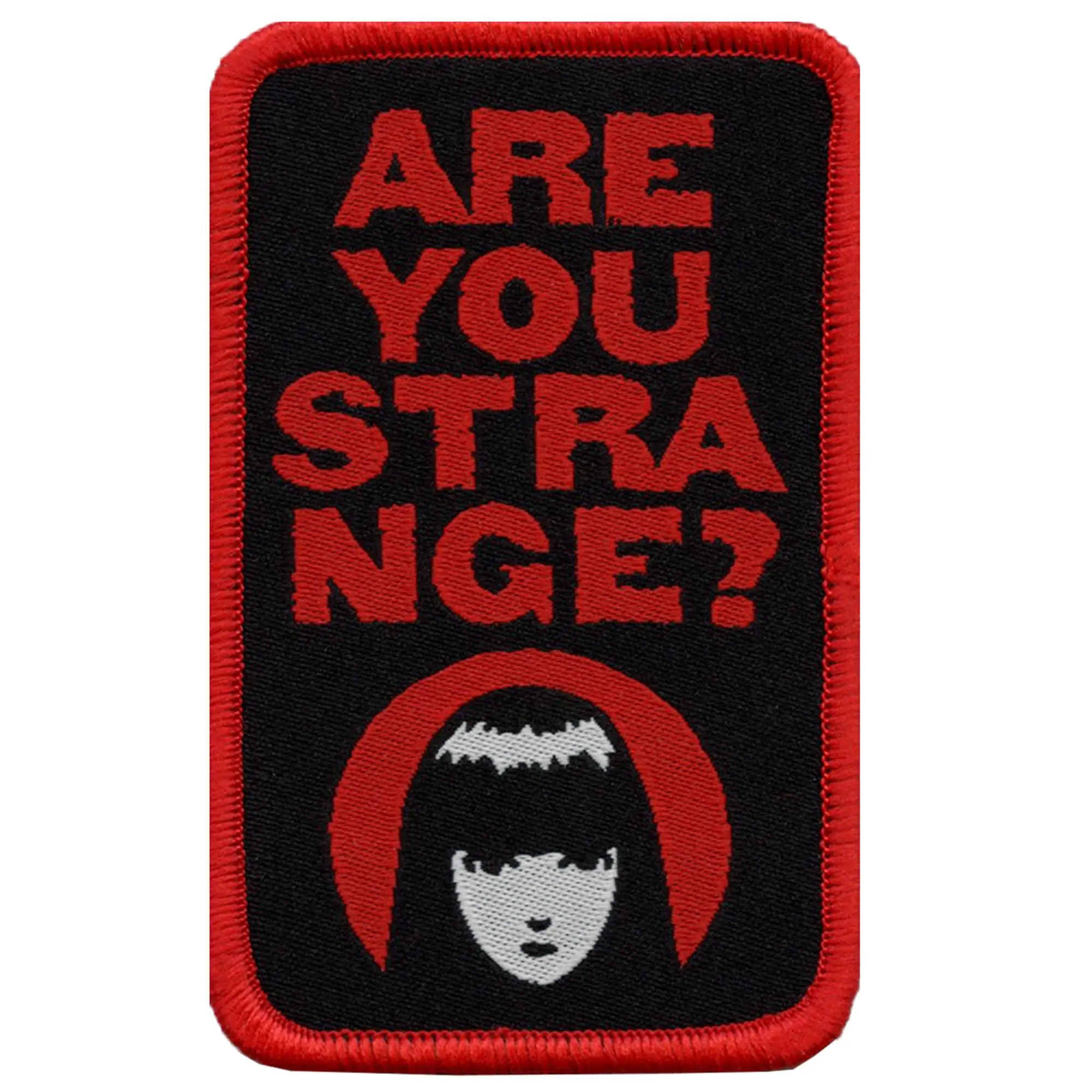 Emily Are You Strange Patch Emo Iconic Girl Woven Iron On - Walmart.com