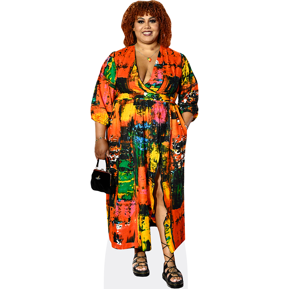Emily Campbell (Colourful) Mini Size Cutout. Standee. - Walmart.com