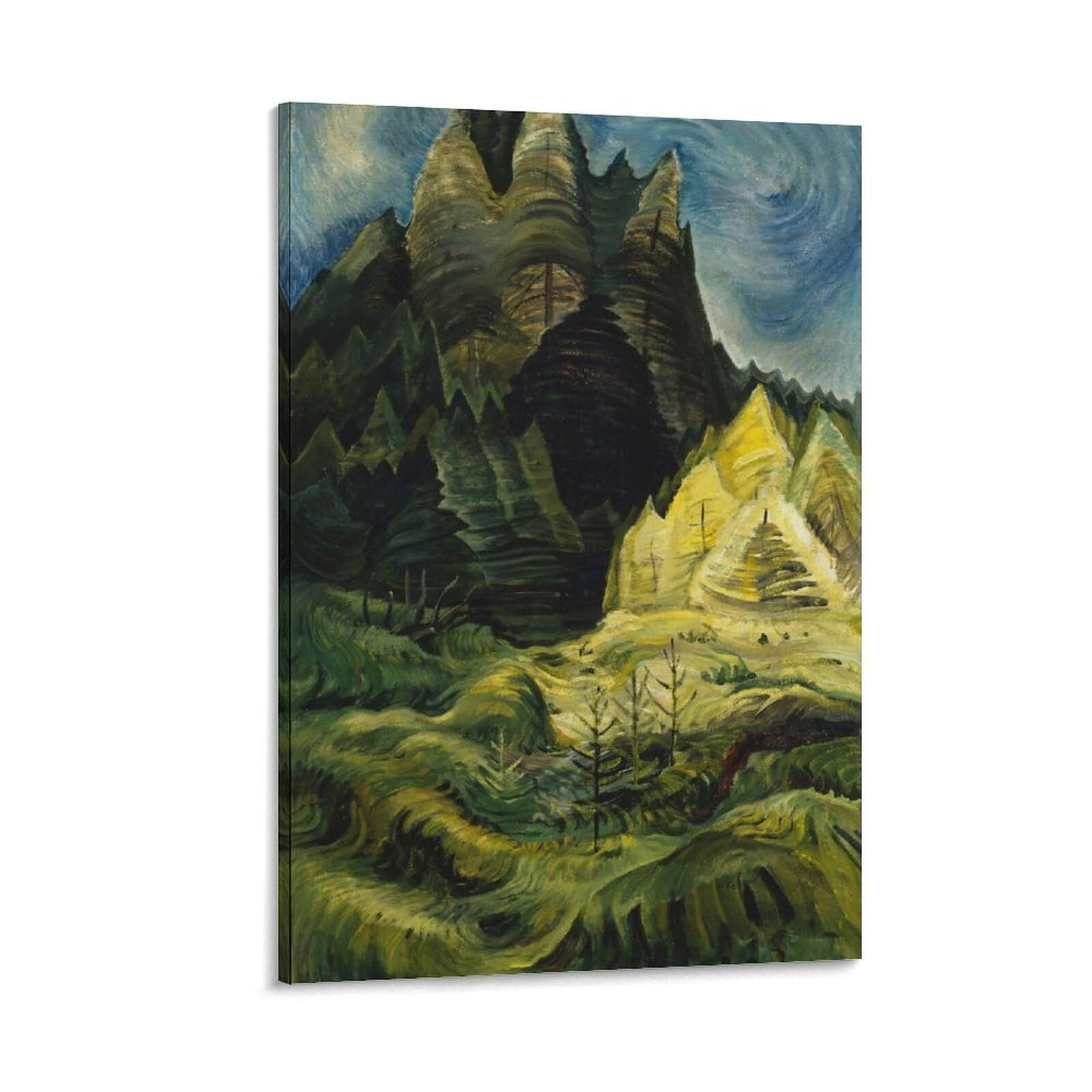 Emily Carr Reforestation Poster Hanging Picture Room Aesthetic Poster ...
