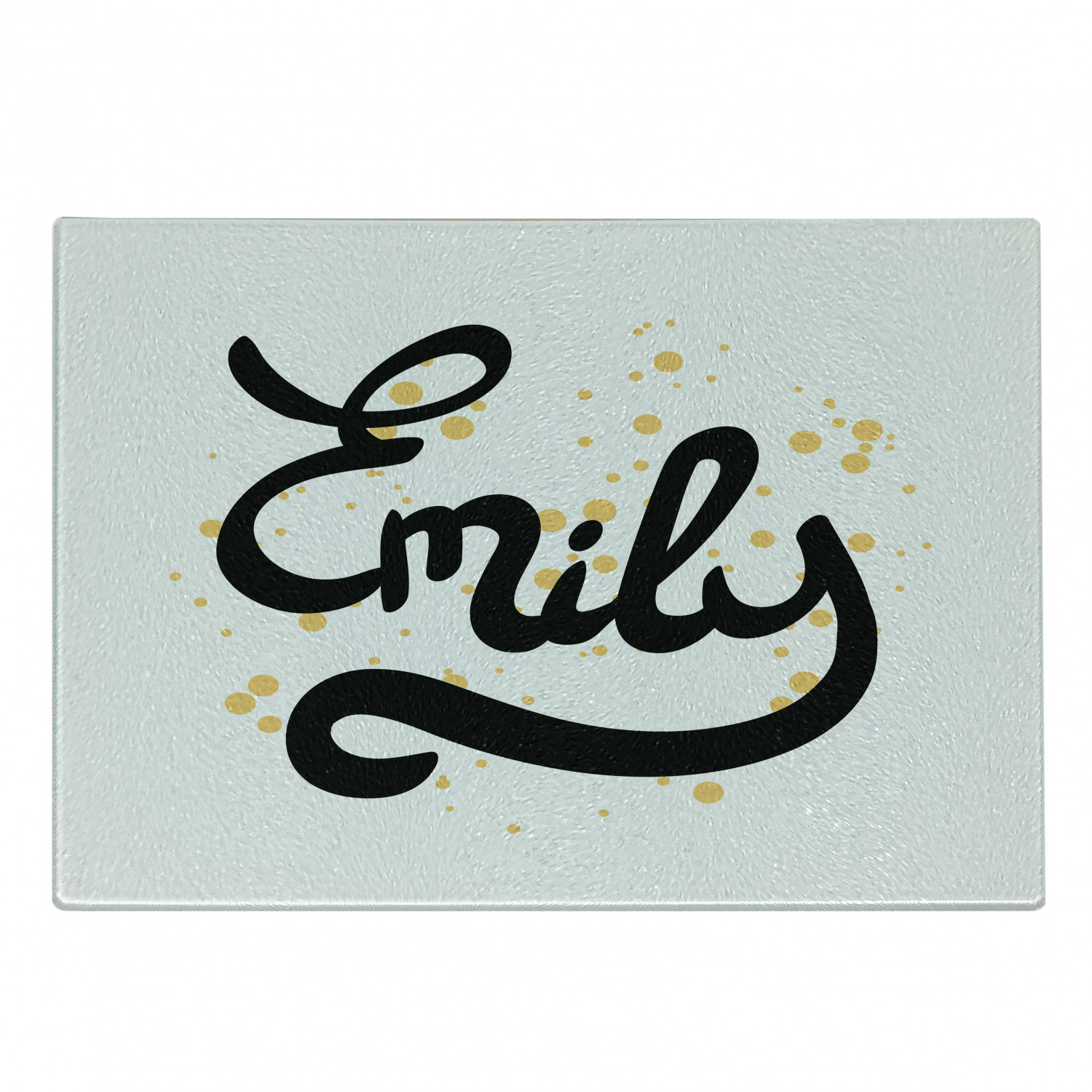 Emily Cutting Board, Hand Drawn Monochrome Cursive Font Modern ...