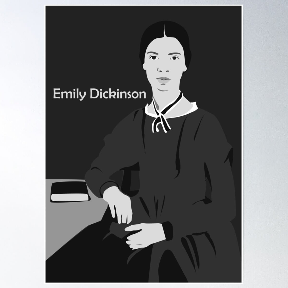 Emily Dickinson Art Poster Poem Classroom Decor English Teacher Gift ...