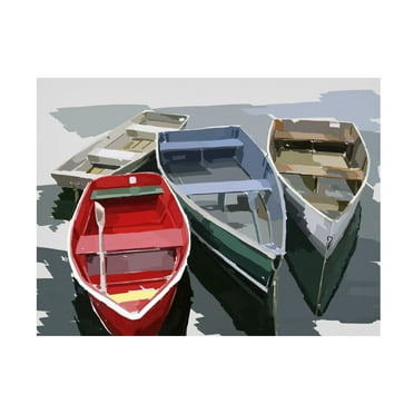 Emma Caroline 'Salty Ocean Buoys I' Canvas Art - Walmart.com