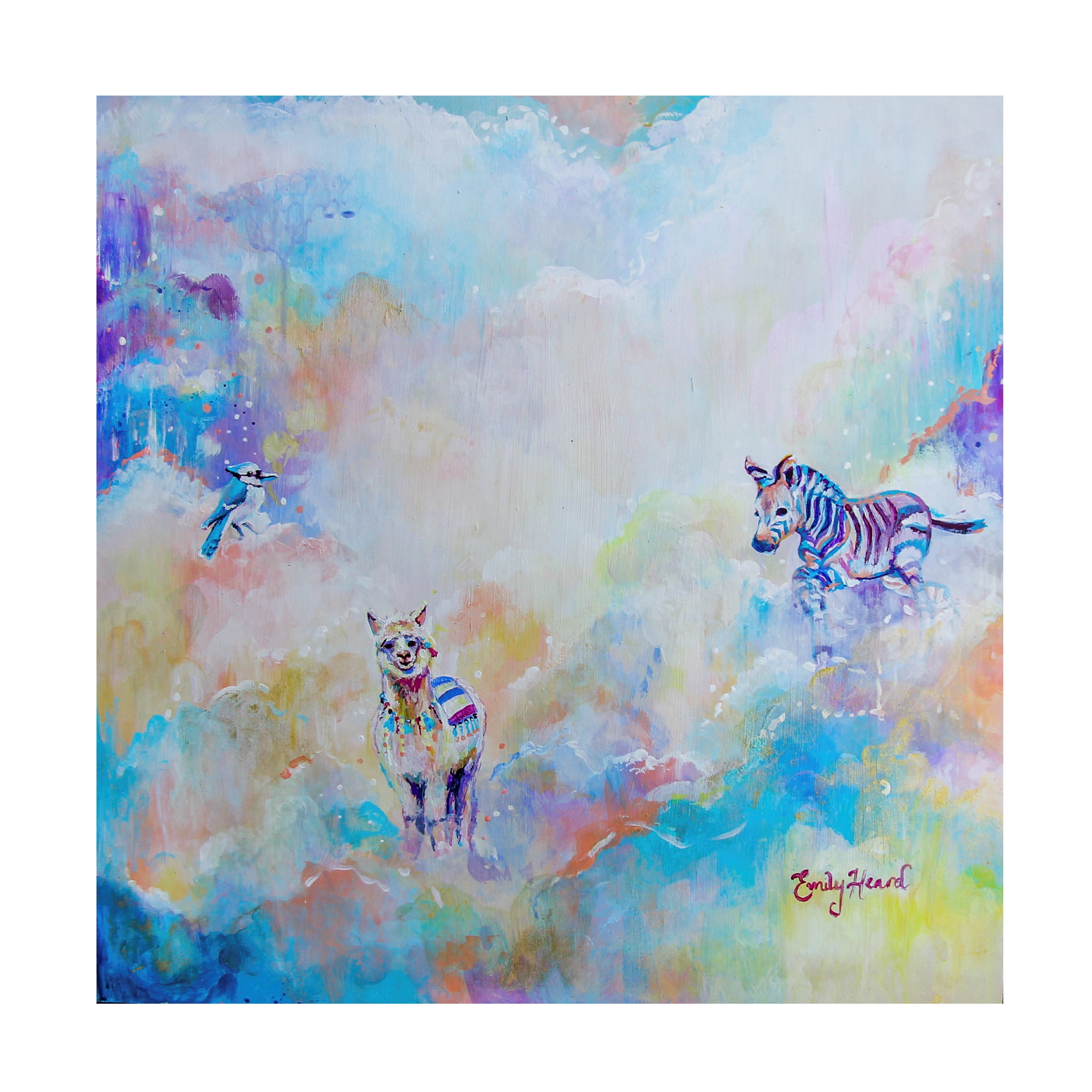 Emily Louise Heard 'Bubbly' Canvas Art - Walmart.com