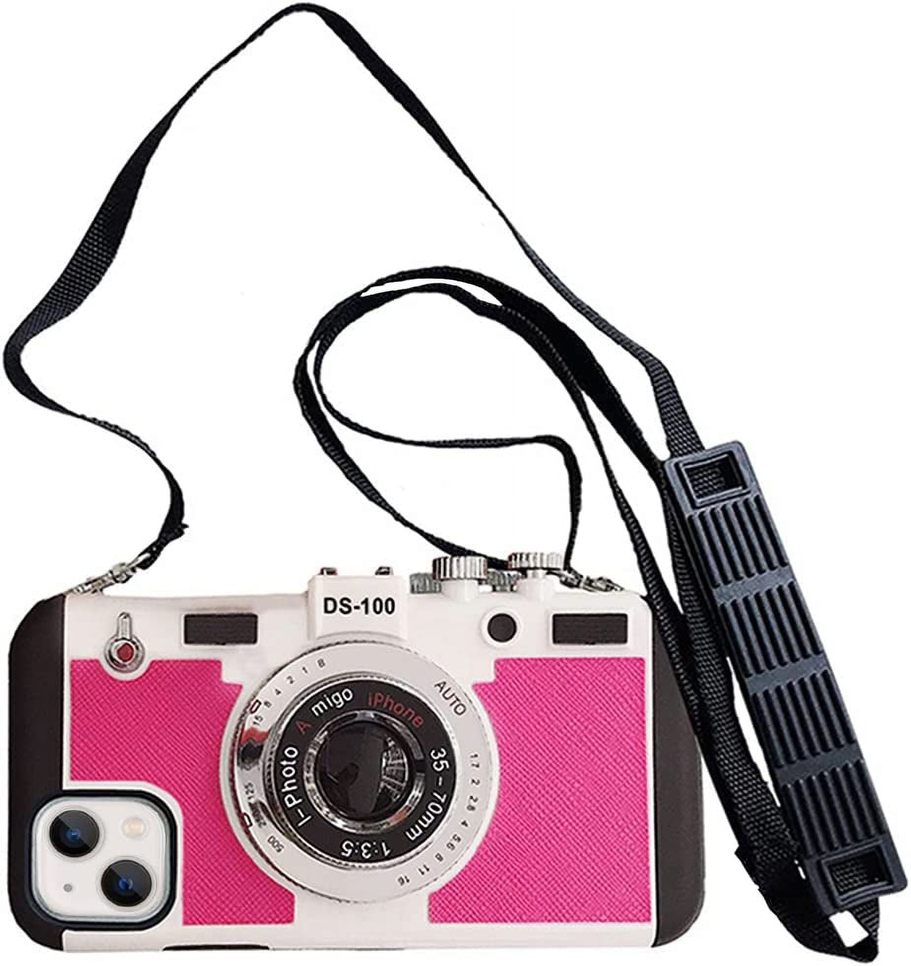 Emily in Paris Phone Case for iPhone 13 Pro Cute 3D Vintage Camera ...