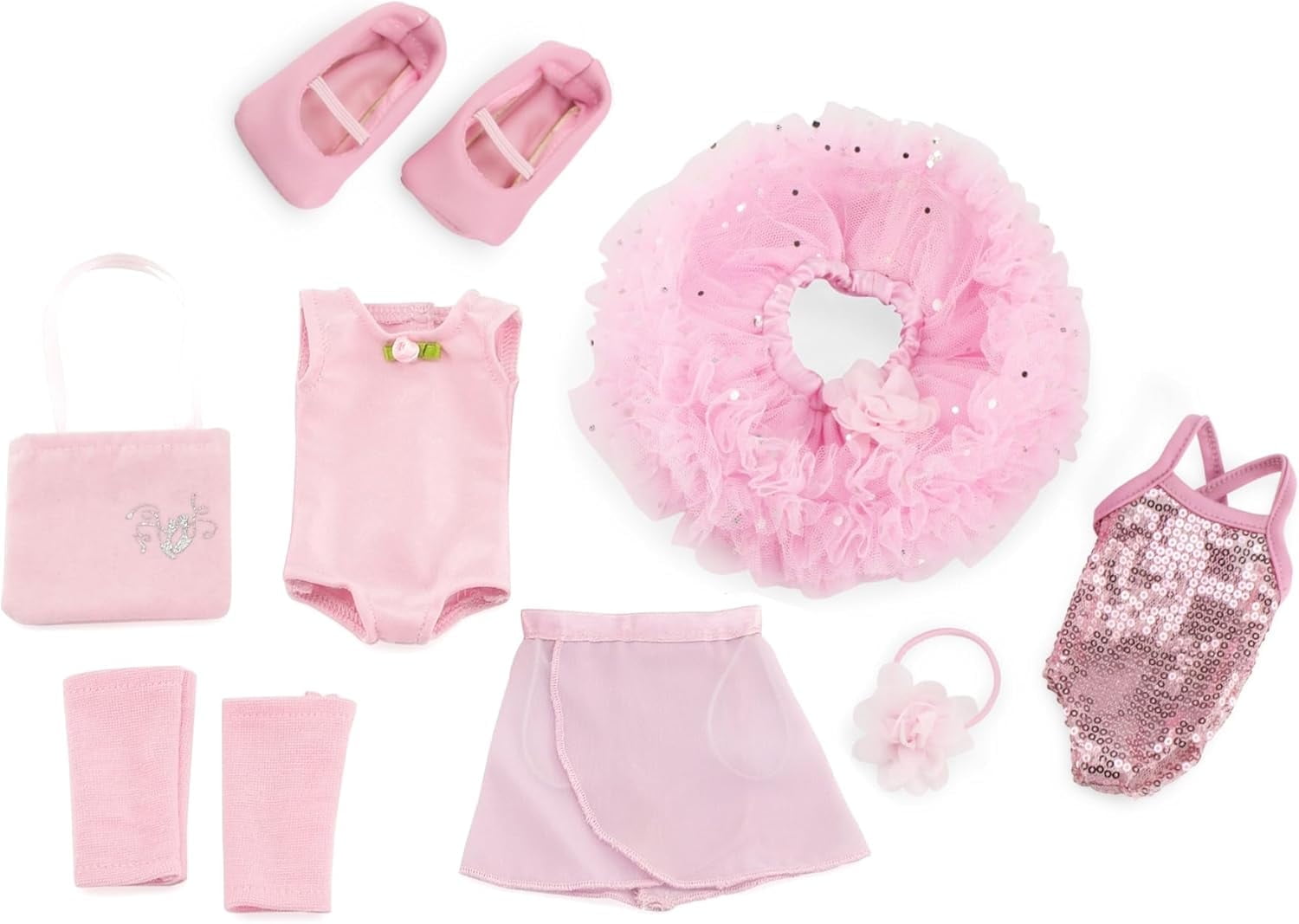 Emily Rose 18-inch Ballet Essentials BUNDLE - 5 Piece Ballerina ...