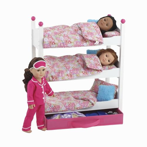 Emily Rose Doll Clothes 18 Inch Doll Furniture Bed Accessories Toy Gift ...